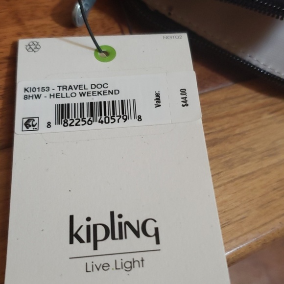 Kipling | Bags | Nwt Kipling Travel Document Holder Wallet | Poshmark